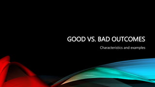 Writing Learning Outcomes: Why Quality Matters | PPT