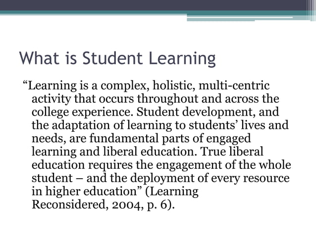 Writing learning outcome statements | PPTX