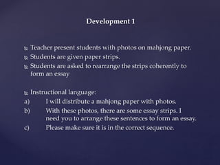 Writing Lesson Plan | PPTX