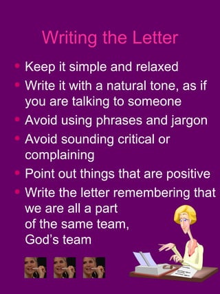 Writing letters | PPT
