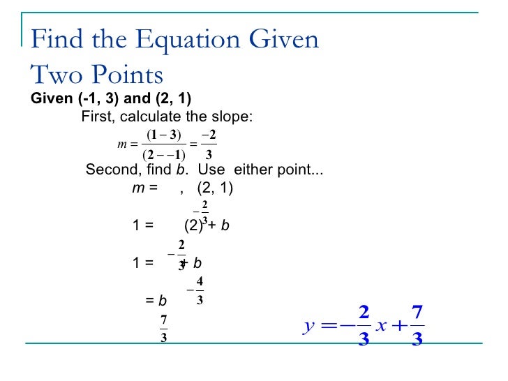 How To Write Linear Equations In Algebra Sciencing How To Write Linear Equations In Algebra Sciencing