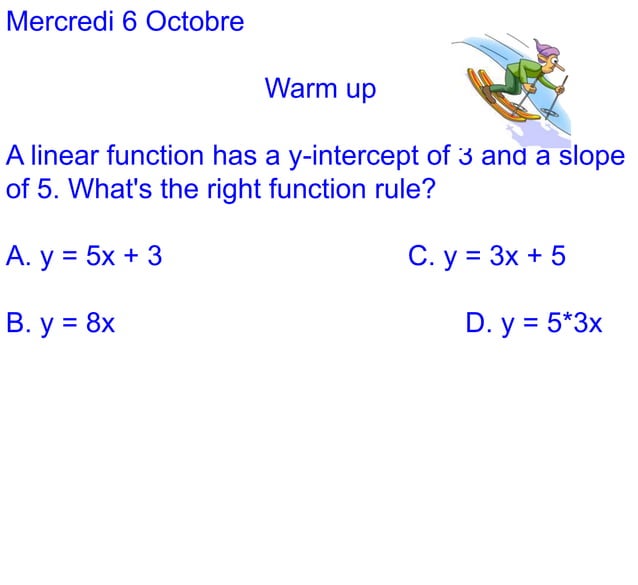 Writing Linear Equations Ppt