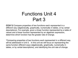 Writing linear functions edmodo | PPTX