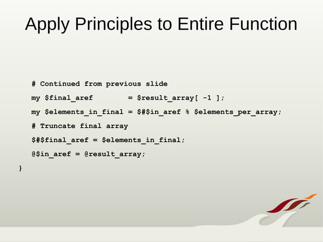 Writing Maintainable Perl Ppt