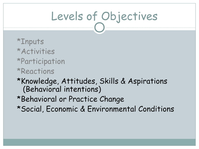 Writing measurable objectives | PPT