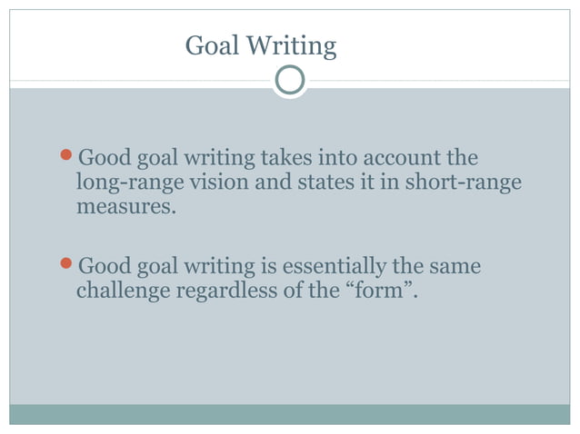 Writing measurable objectives | PPT