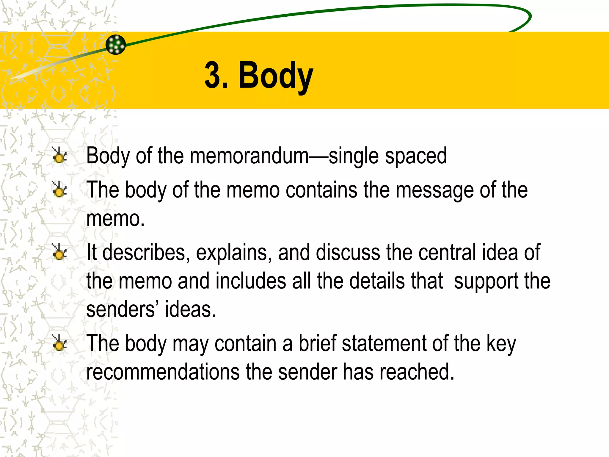 Writing memorandum | PPTX