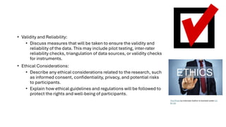 Writing Methodology Section in public health | PDF