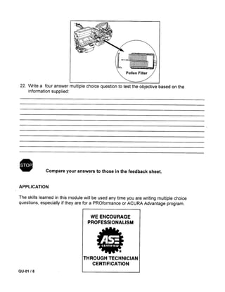 How to Write Effective Multiple Choice Learning Assessments | PDF