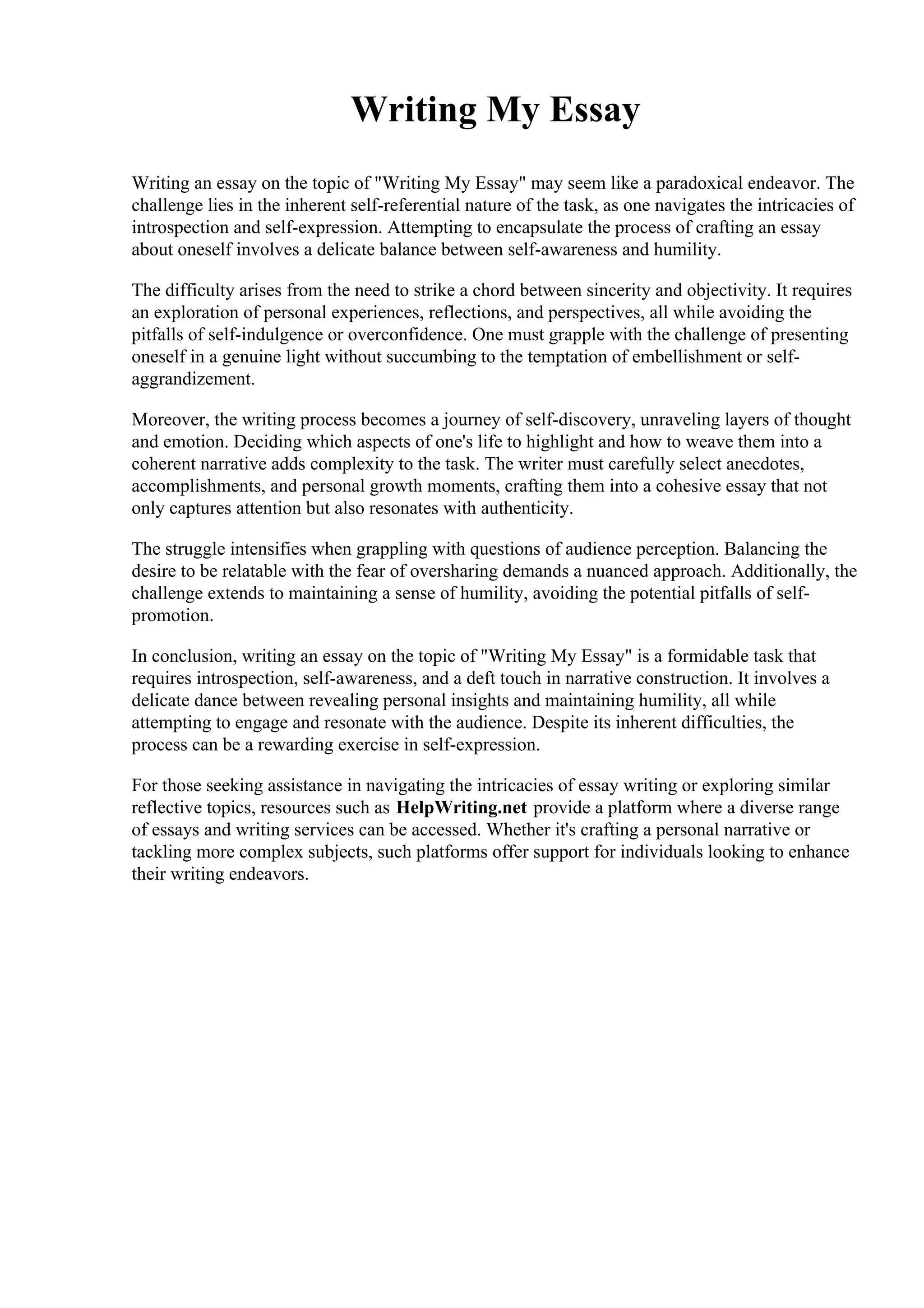 Writing My Essay.pdf