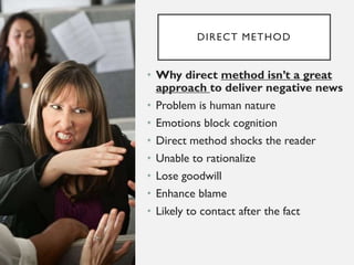 LIB300_Writing Negative Messages S1 | PPT