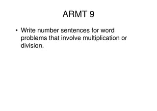Writing Number Sentences | PDF