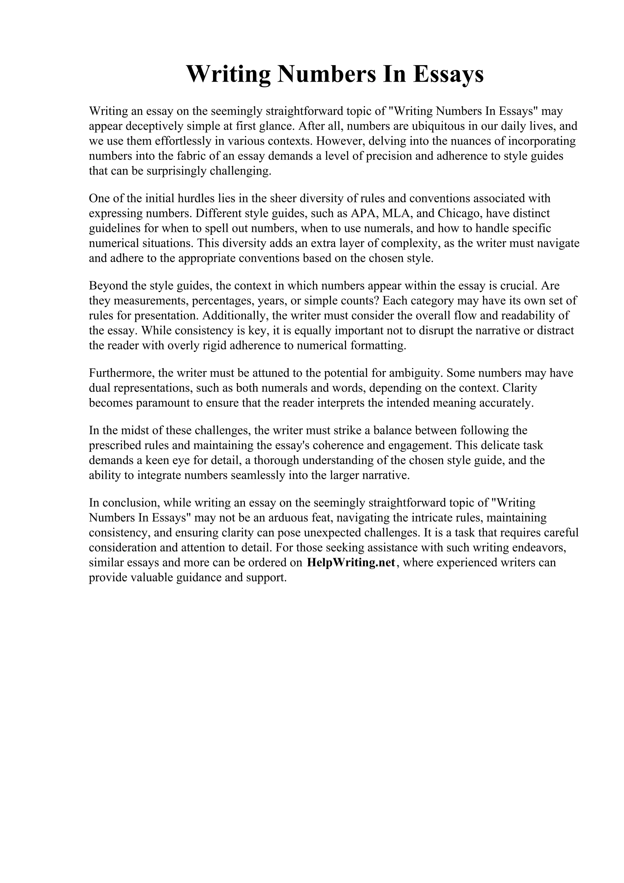 Writing Numbers In Essays.pdf