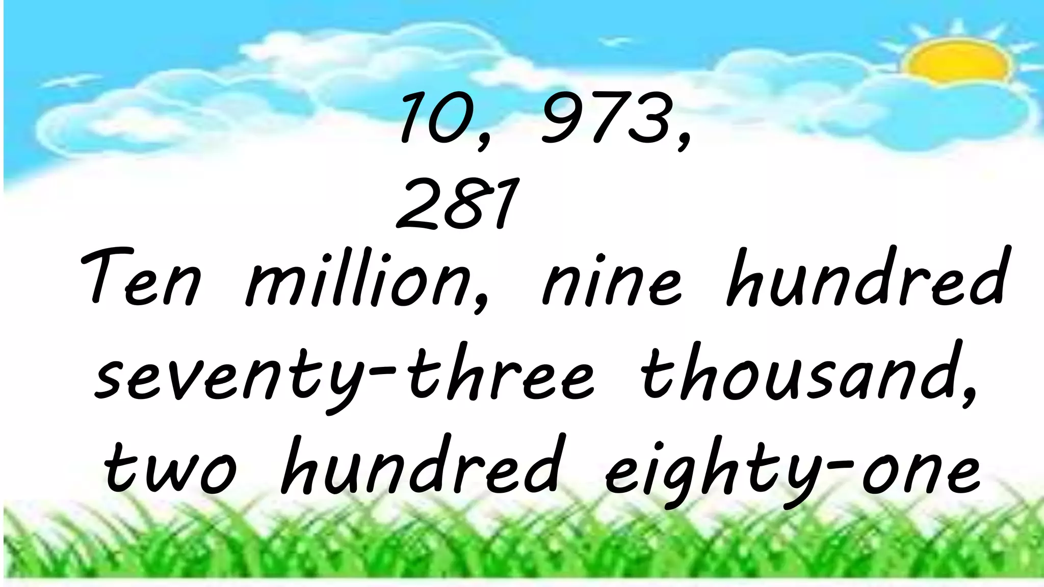 Writing Numbers up to Ten Millions.pptx