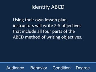 Writing objectives | PPT