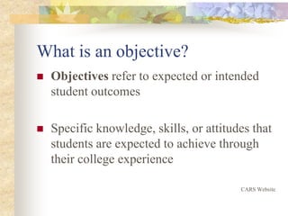 Writing Objects INSET aug29.ppt