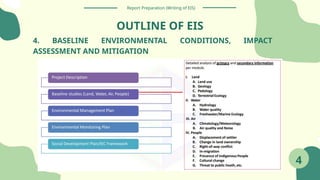 Environmental Impact Statement Report Preparation | PPTX