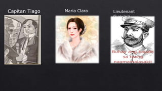 Writing of the noli, plot, characters | PPTX