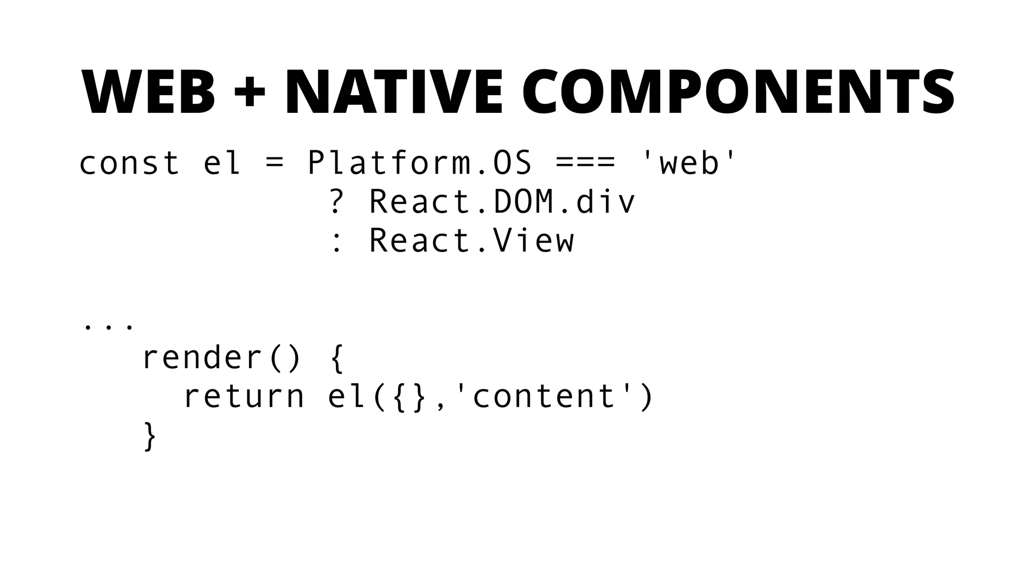 Writing Once Multi Client Code Sharing In Reactjs Ppt 7992