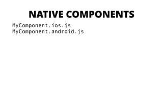 Writing Once: Multi-client code sharing in ReactJS | PPT