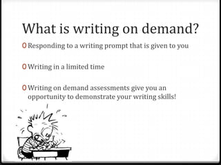 Writing on demand | PPTX