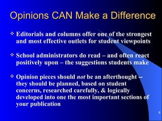 Writing Opinion Pieces | PPT