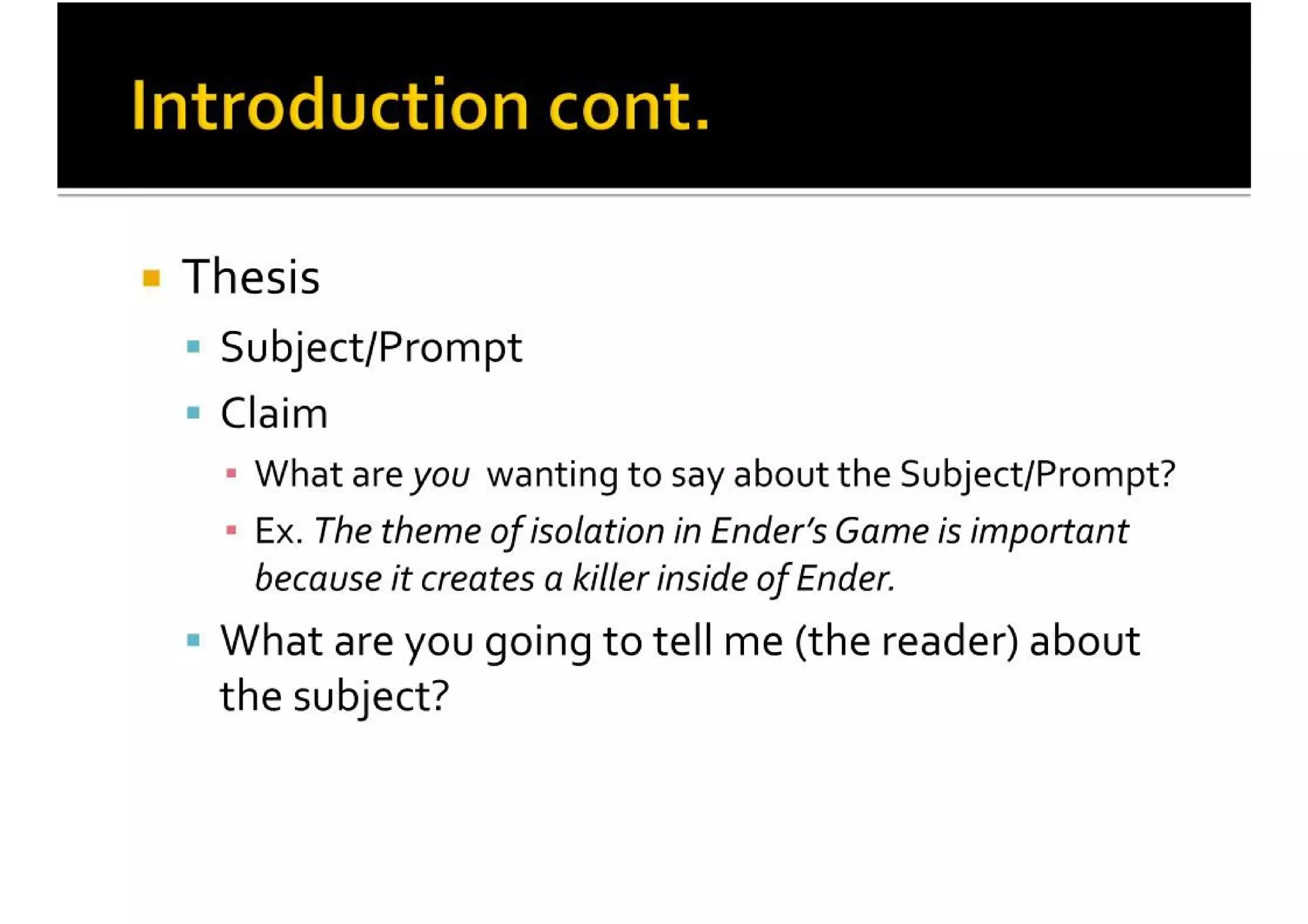 Writing Organization The CDW Method | PPT