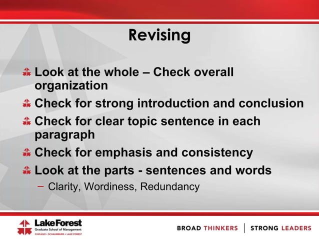 Hiow to Organize Your Writing | PPT