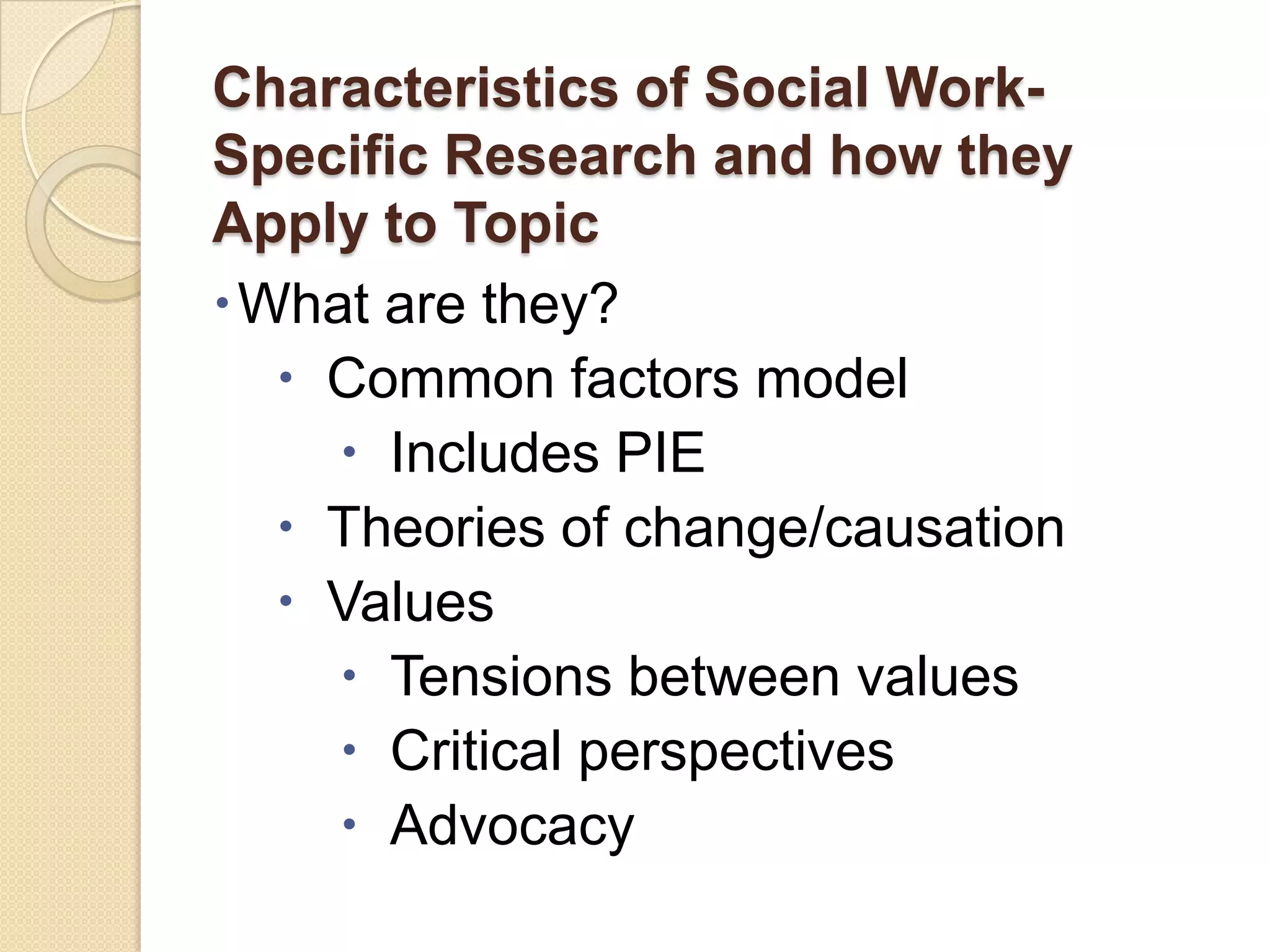 Writing outline for social science audiences | PPTX