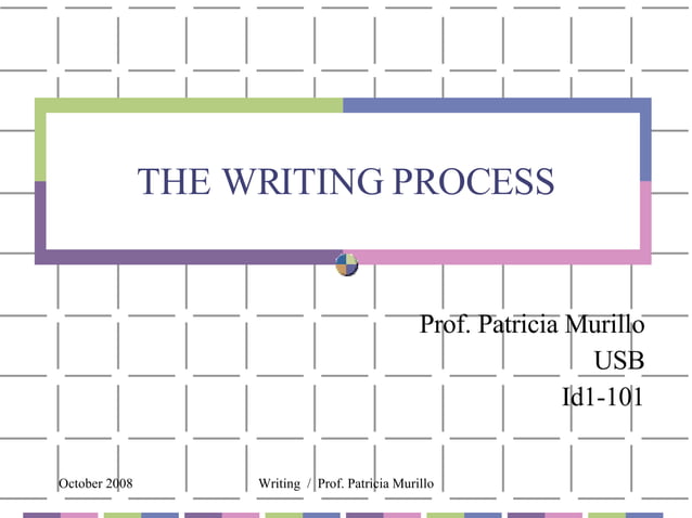 The Writing Process | PPS