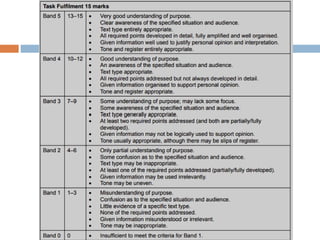GCE O LEVEL Writing Paper | PPT