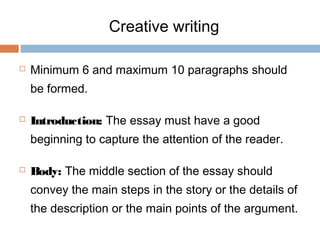 GCE O LEVEL Writing Paper | PPT