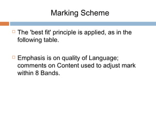 GCE O LEVEL Writing Paper | PPT