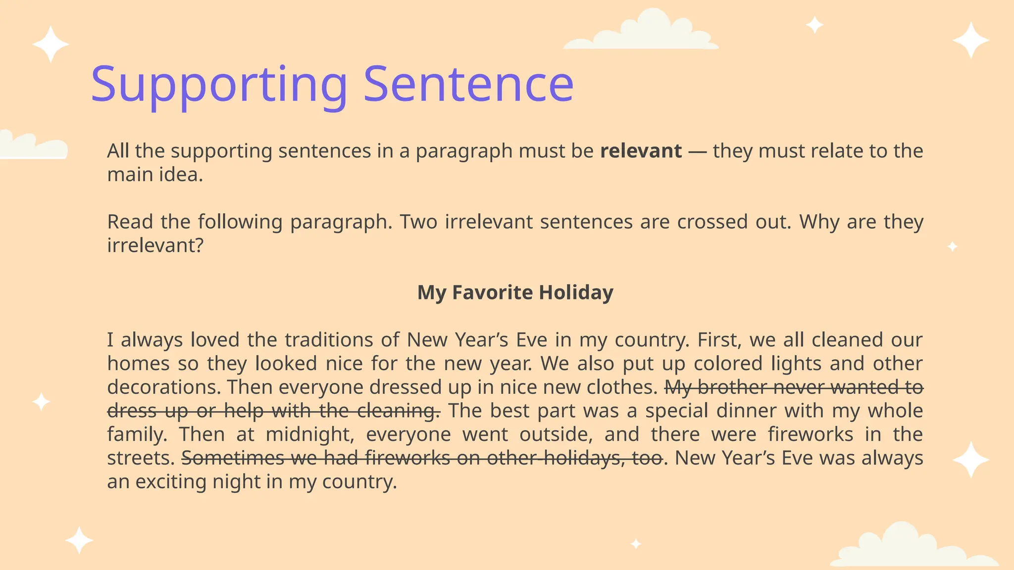 Writing Skill. How to write a paragraph. | PPT