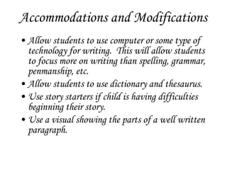 Writing paragraphs 1.ppt