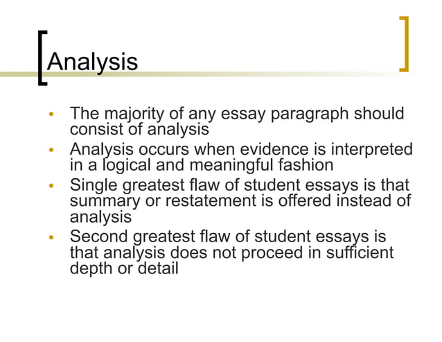 MEAL Plan for Writing Essay Paragraphs | PPT