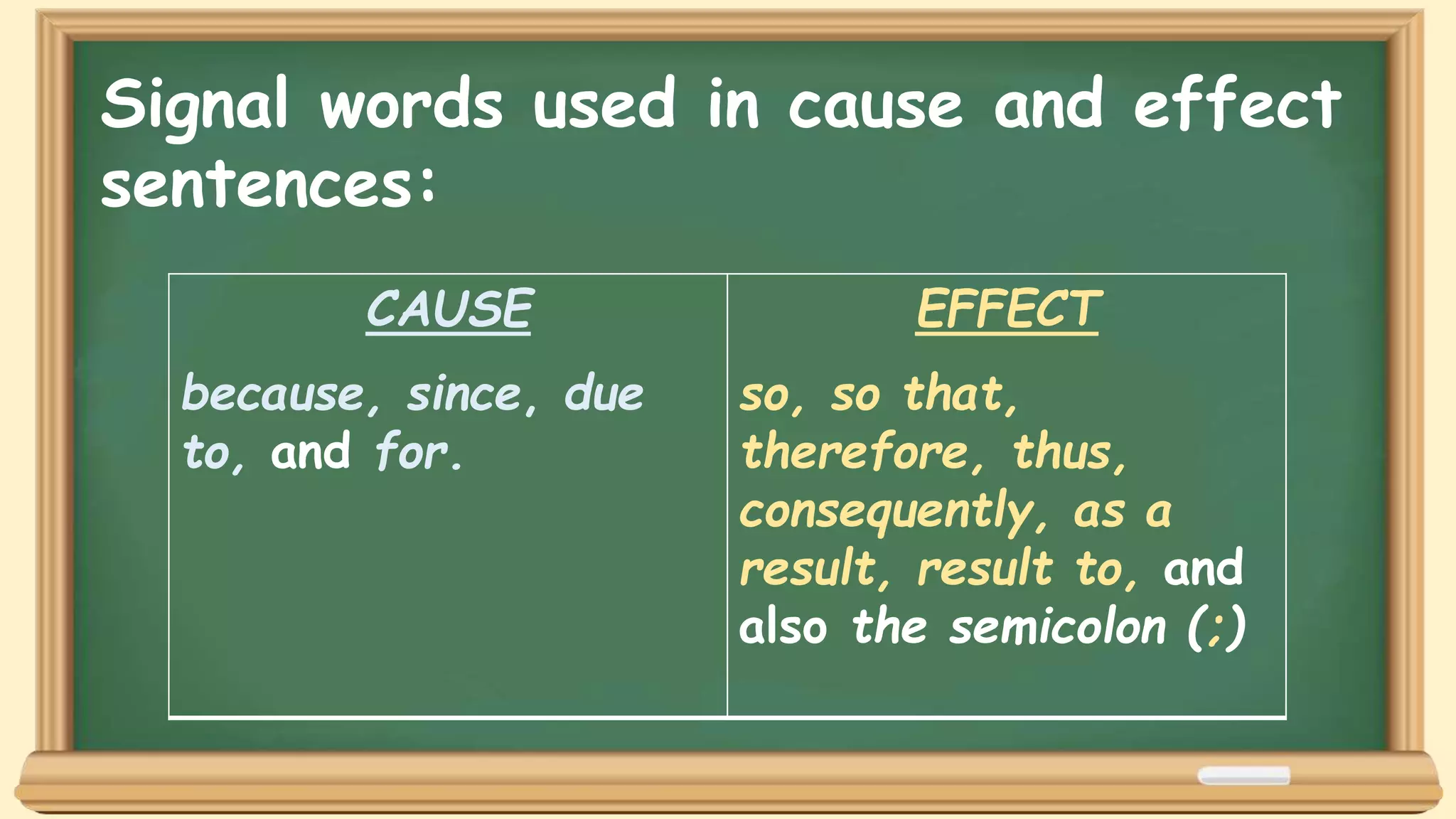 Writing Paragraphs Showing Cause and Effect.pptx