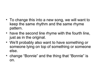 Writing parody | PPT