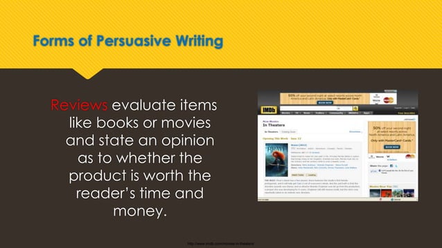 Writing persuasive essay | PPTX