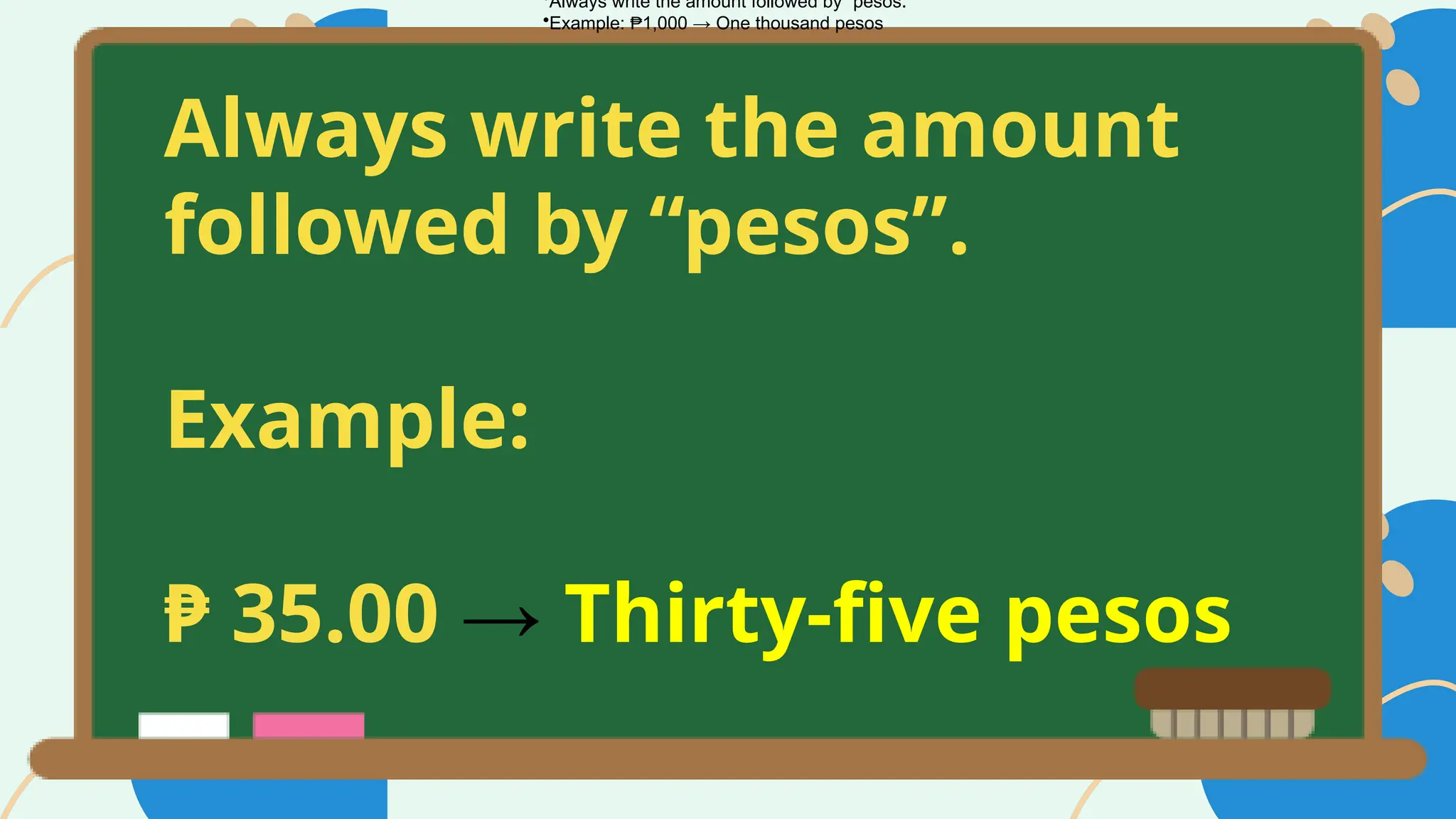 WRITING PHILIPPINE PESO IN WORDS AND IN SYMBOLS | PPTX