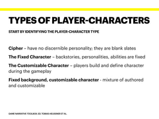 Writing Player Characters | PDF | Roleplaying Games | Games and Puzzles