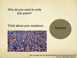 Writing Poetry | PPTX