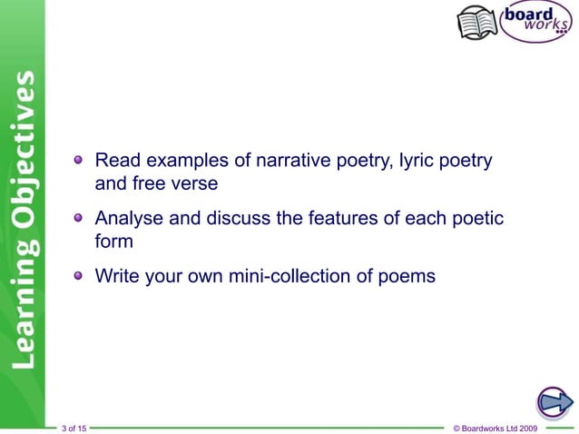 Writing Poetry Creative Writing powerpoint | PPT