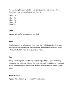 Writing poetry tips | PDF