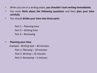 Writing tips | PPT