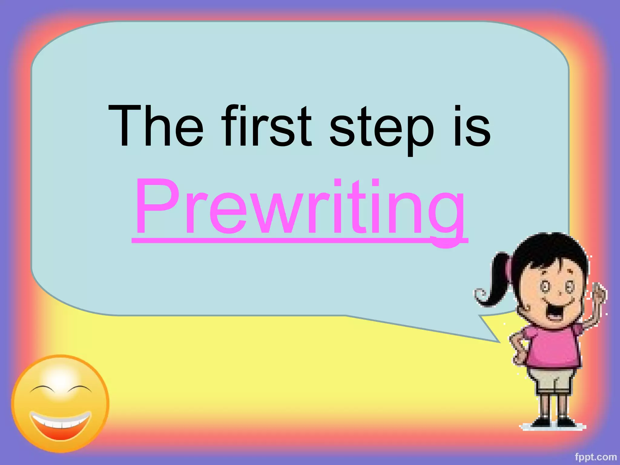 Writing Process grade 1 | PPT