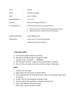 Writing procedures | PDF