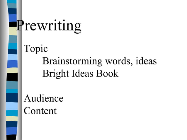 Writing process | PPT