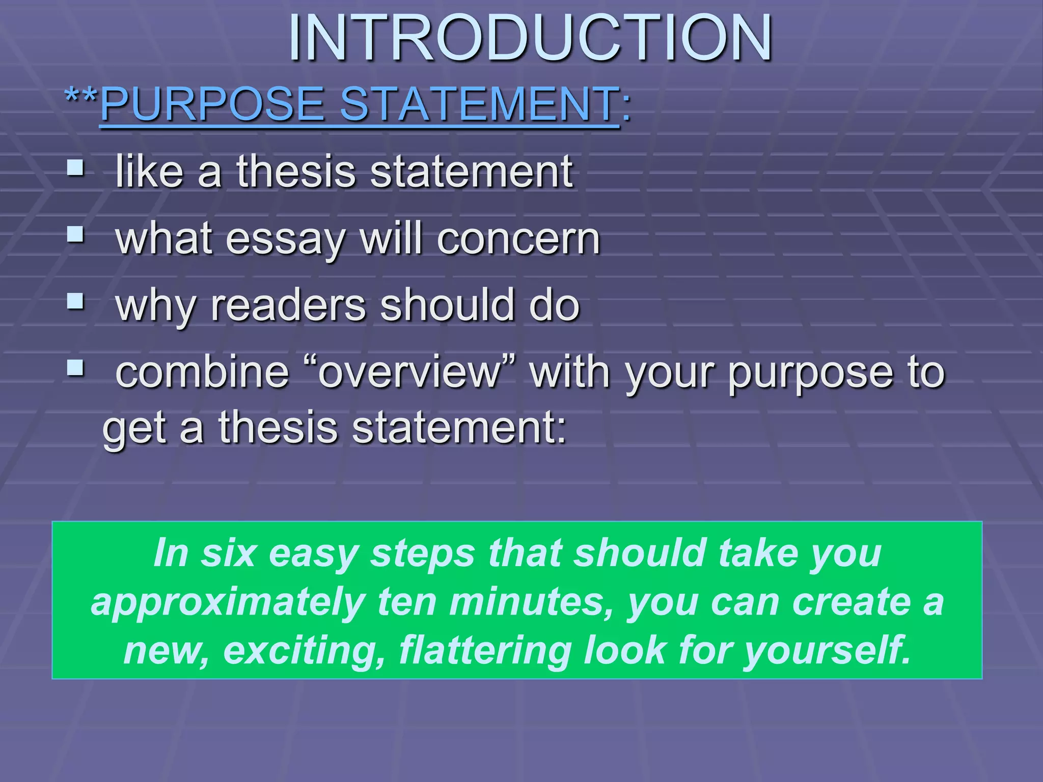 Writing process analysis essay | PPT