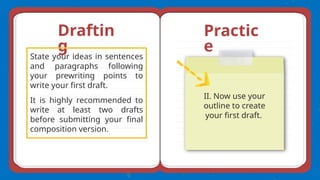 WRITING PROCESS FINAL. For learning english. | PPT
